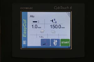 Hydraulic swing beam shear MGH - Jean Perrot