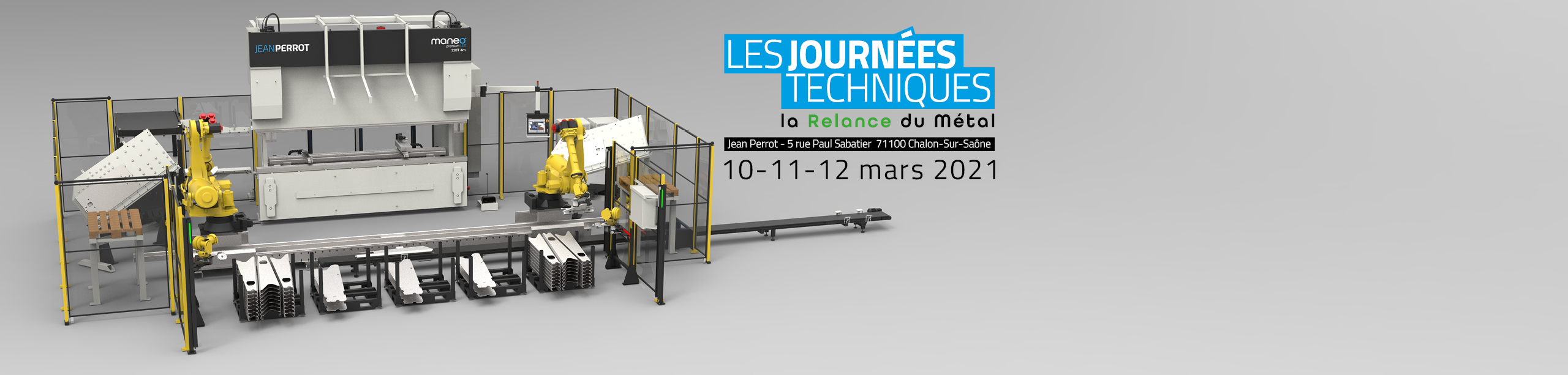 Jean Perrot : Équipements pour le travail des métaux en feuille